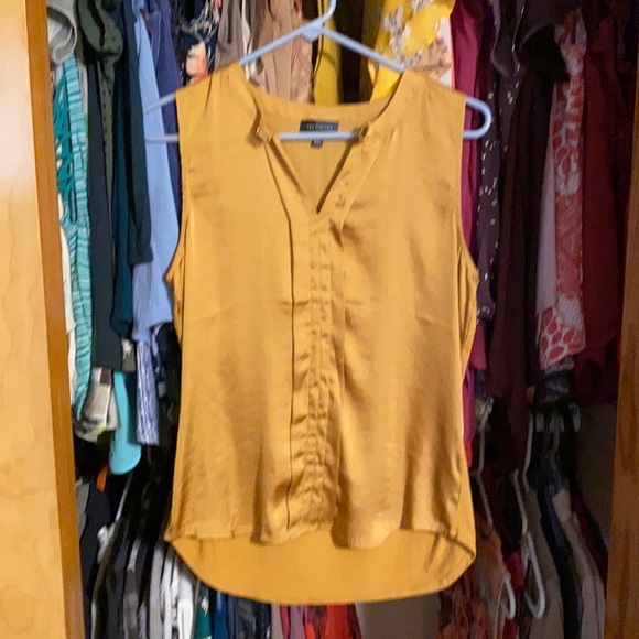 The Limited | Tops | Golden Yellow Blouse | Poshmark